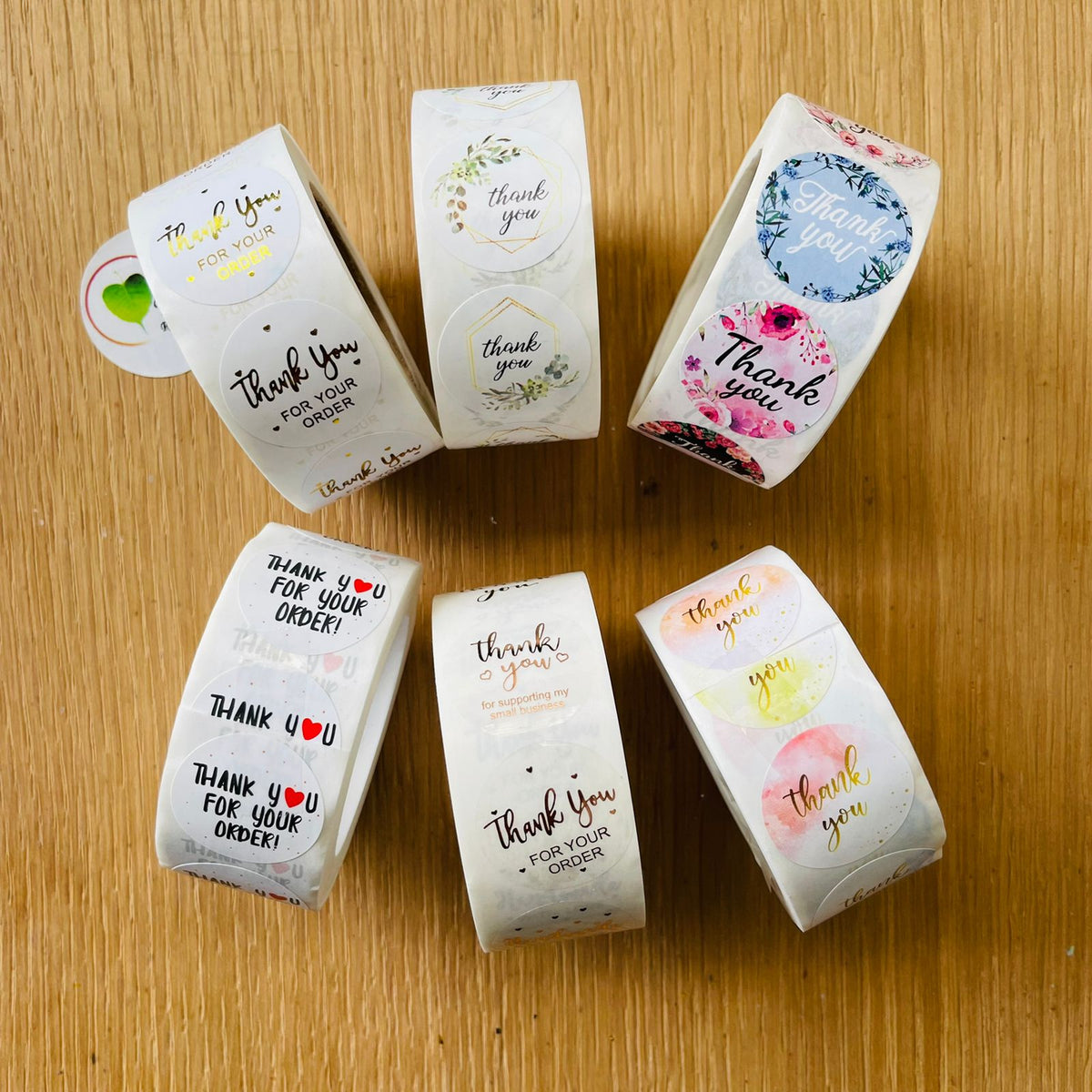 Thankyou sticker – Tulsi Resin Store