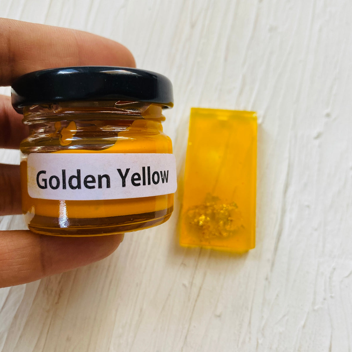 Golden Yellow Translucent Pigments – Tulsi Resin Store