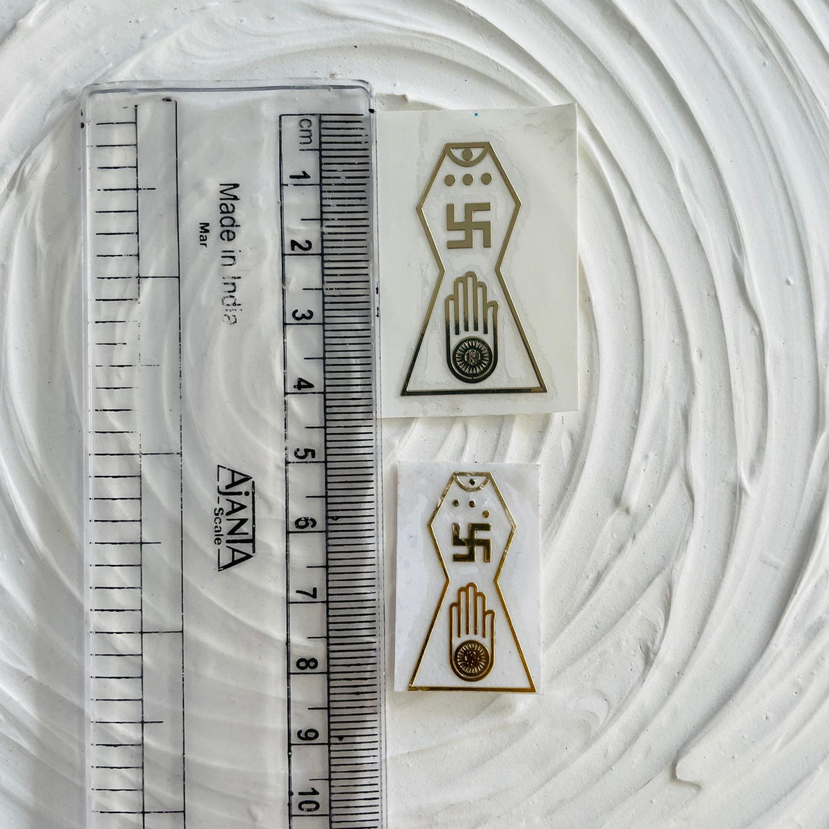 Metal Sticker - Jain logo – Tulsi Resin Store