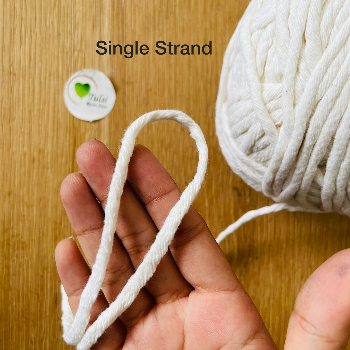 White Macrame Thread – Tulsi Resin Store