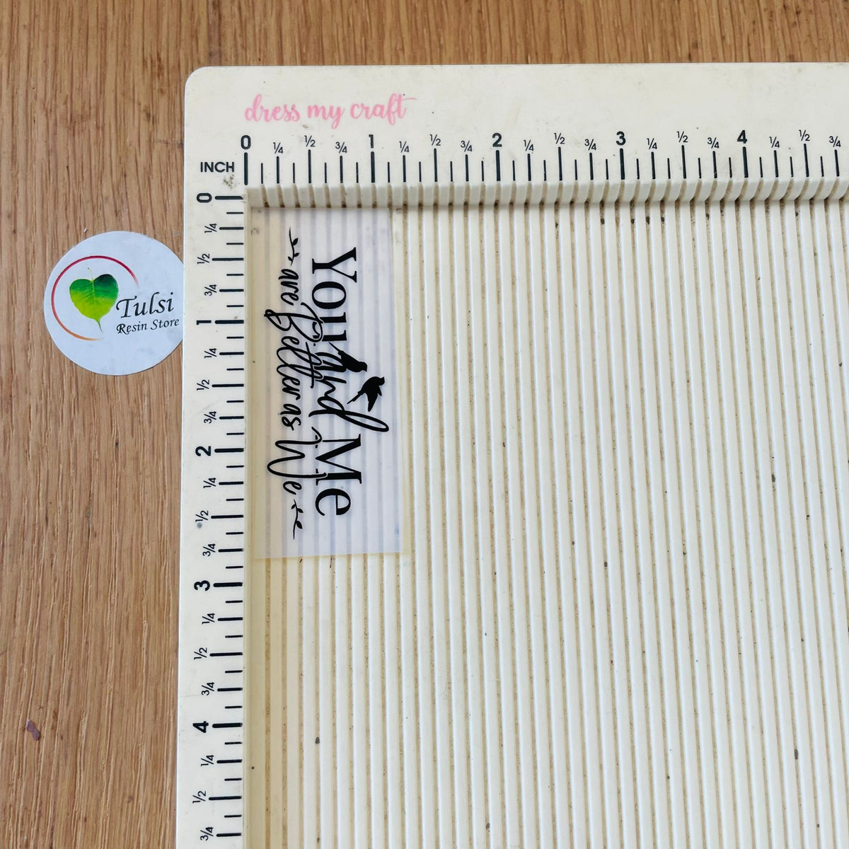 Transparent Insert Sheet - You And Me – Tulsi Resin Store