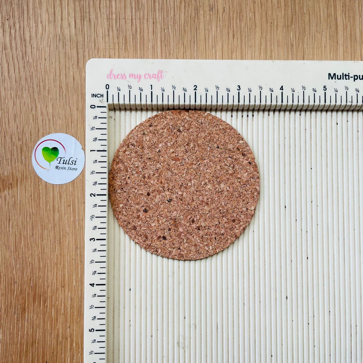 3.2" Round Cut Cork Sheet – Tulsi Resin Store