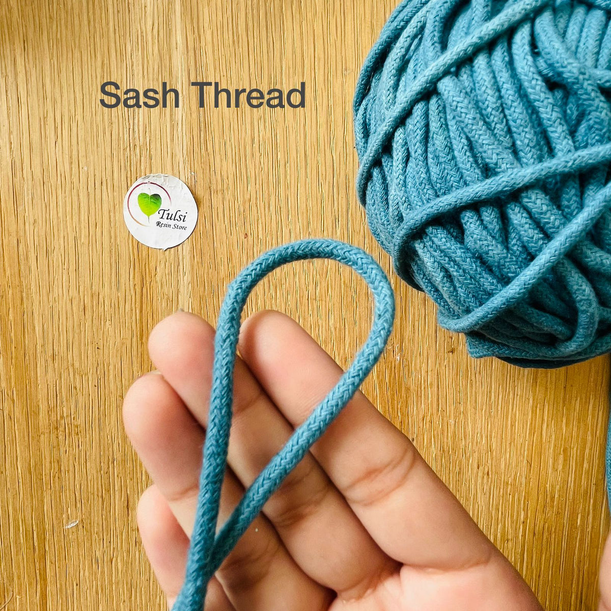 Turquoise Green Macrame Thread – Tulsi Resin Store